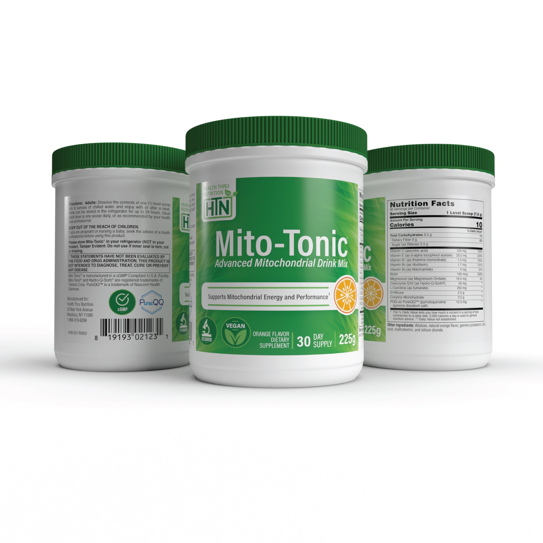 Mito-Tonic® Advanced Mitochondrial Drink Mix 225g Jar – Health Thru ...