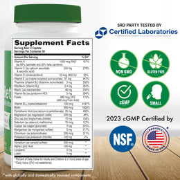 Ultra-Betic Complex - Diabetic Multi-Vitamin – Health Thru Nutrition