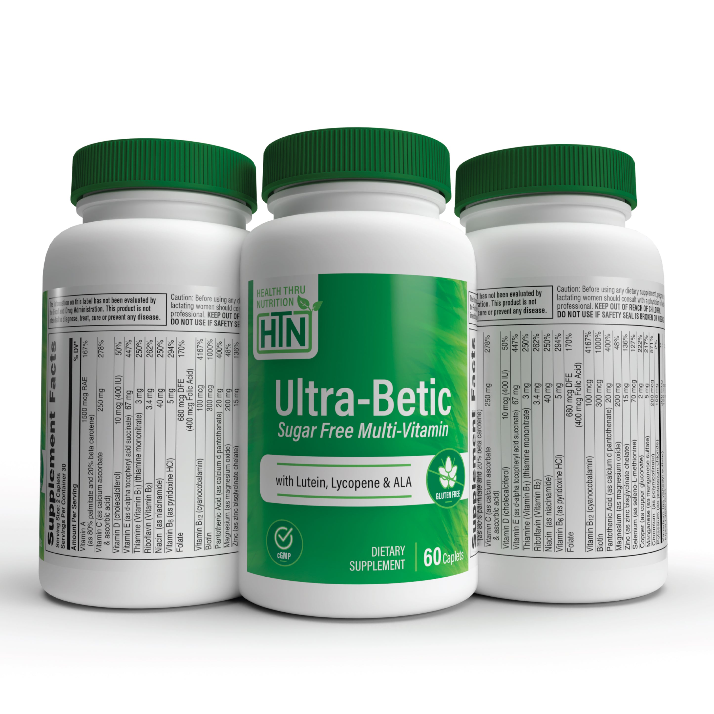 Ultra-Betic Complex - Diabetic Multi-Vitamin – Health Thru Nutrition